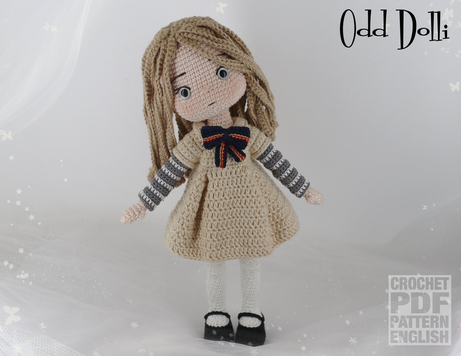 English PDF Crochet Pattern M3gan Doll Instant Download Model - Etsy UK