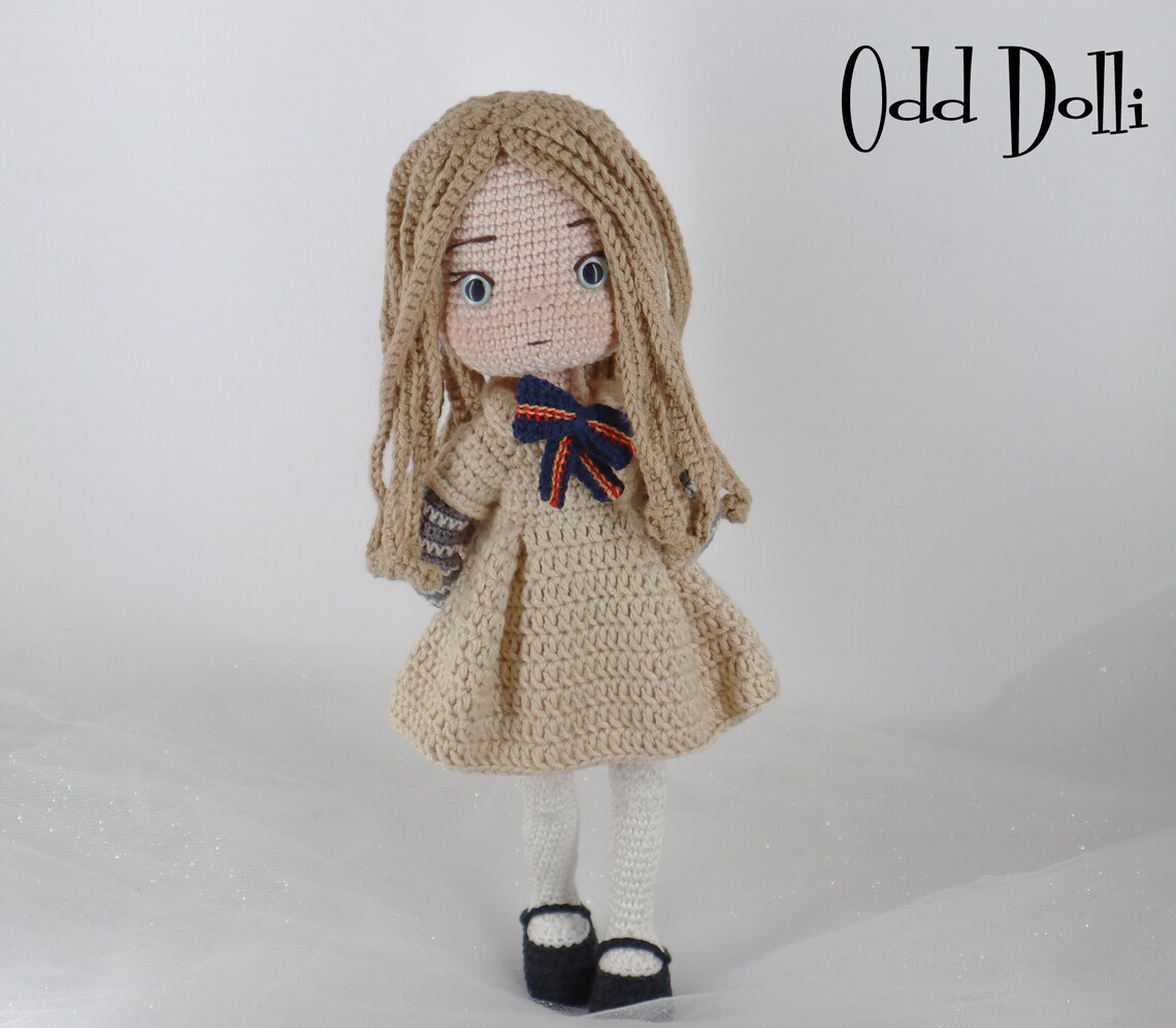 English PDF Crochet Pattern M3gan Doll Instant Download Model - Etsy UK