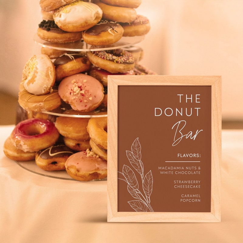 Donut Bar Sign - Etsy