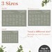 Alphabetical Sage Seating Chart Sign Template | Landscape Sage Green ...