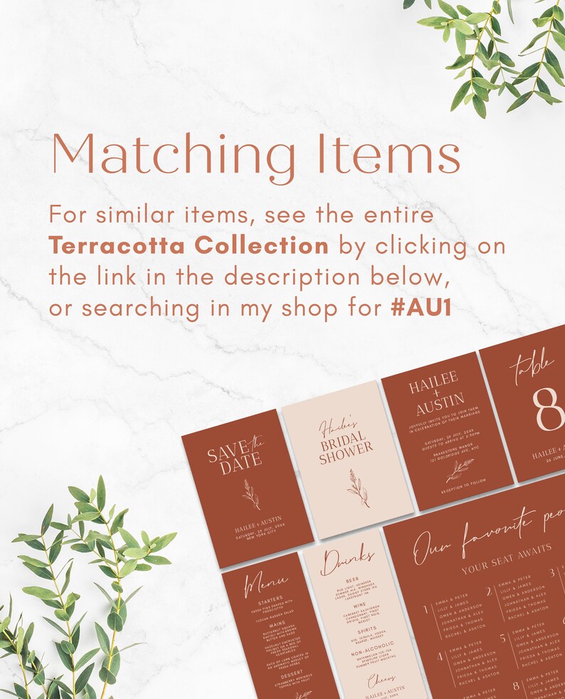 Terracotta Wedding Welcome Sign Template Fully Editable Boho - Etsy