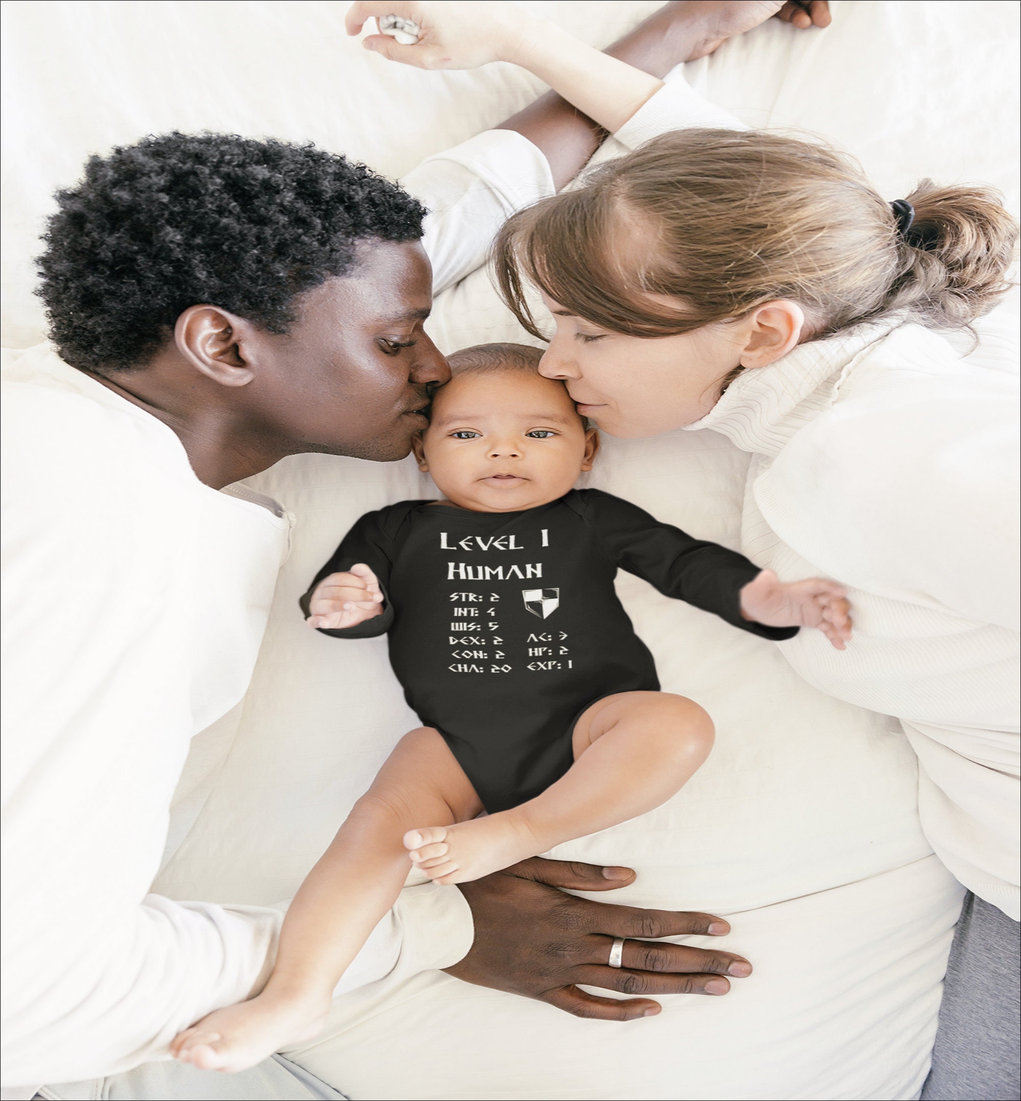 Level 1 Human Baby Onesie Dungeon Master Gift Dungeon Master Gifts ...