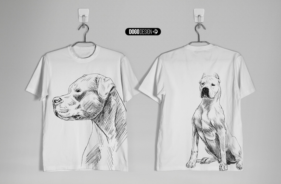 Dogo Argentino T-shirt, Dogo Argentino Lover Gift, Dogo Argentino Owner ...