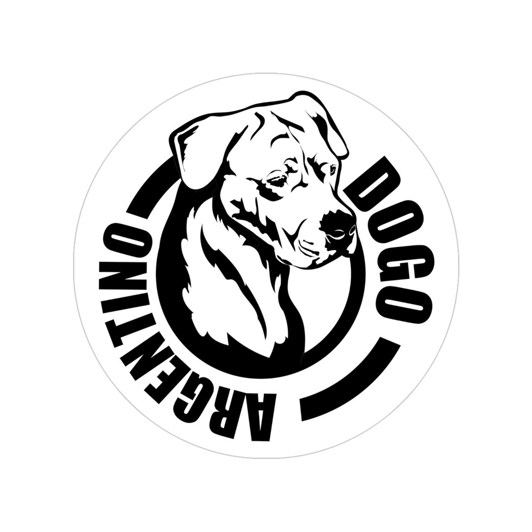 Dogo Argentino Transparent Outdoor Stickers , Dogo Argentino Ob Board ...