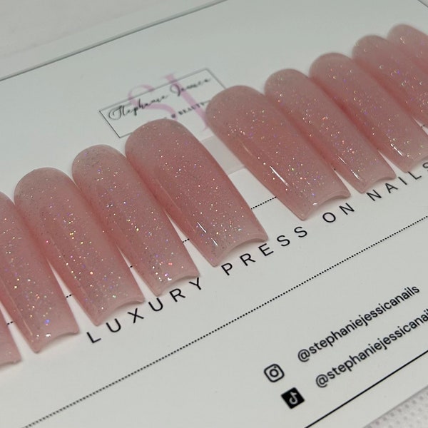 Wide False Nails - Etsy