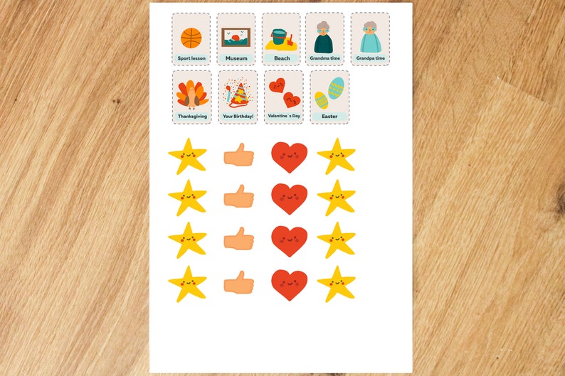 Daily Routine Morning Afternoon Chart for Kids Autism Friendly Visual ...