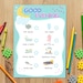 Kids Morning and Evening Routine Daily Planner Checklist Printable ...