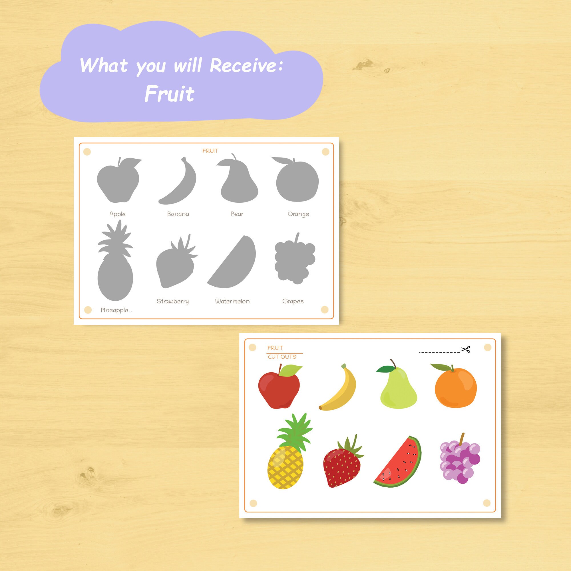 Ultimate Kids Shadow Matching Busy Book Printable Worksheets, Colour ...