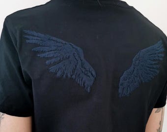 Castiel's Handprint - Dean Supernatural - Embroidered Crewneck ...