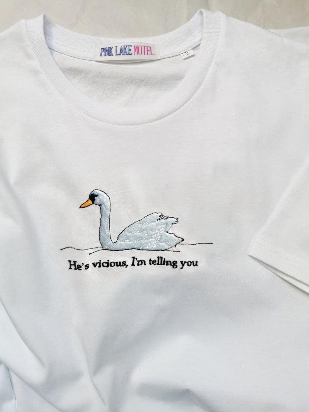 Embroidered Jess Mariano Swan Attack Quote "he's Vicious, I'm Telling ...