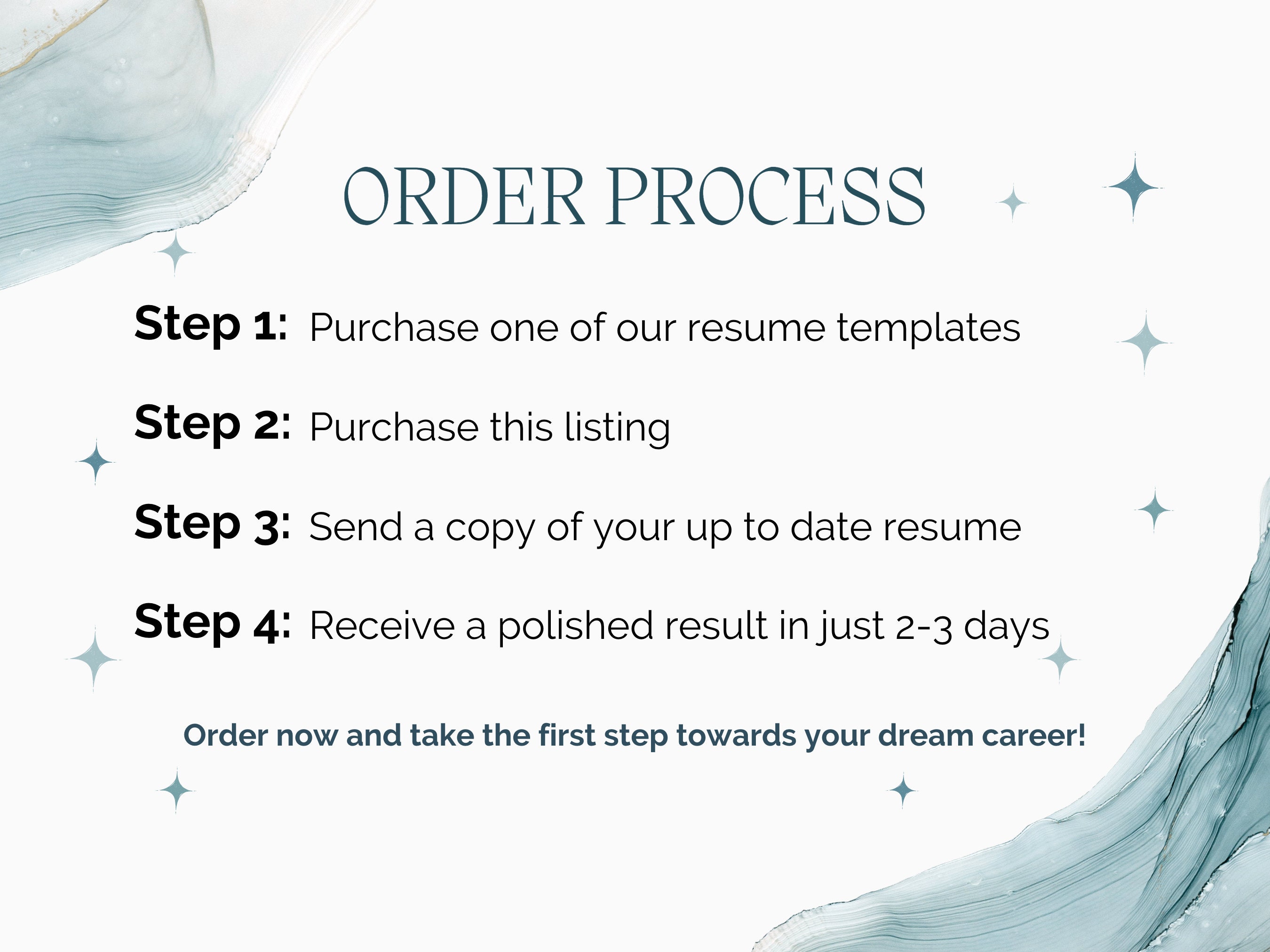 Resume Template Fill-in Service, Resume Edit Service, Template Fill In ...