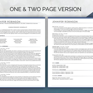 Clean, Executive Resume Template 2023, Modern CEO Resume Template for Word and Apple Pages ...