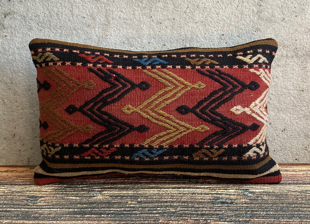 Copricuscini Kilim 12x20, cuscini decorativi Boho, copricuscini ...