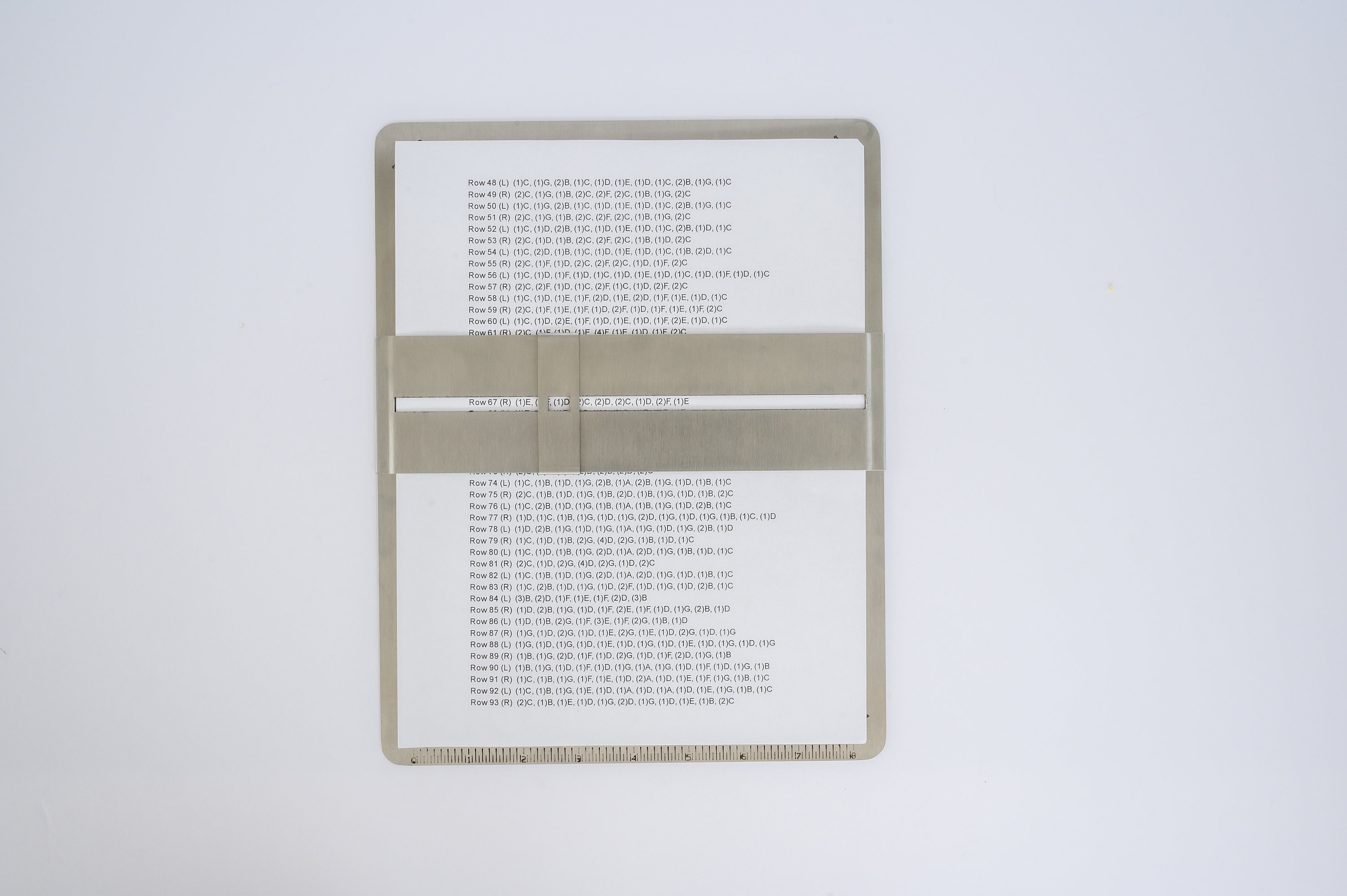 Peyote Chart Reader Book Folding Loom Beading Pattern Reader Beading ...