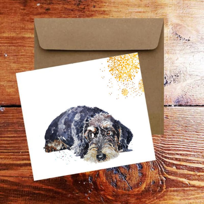 Dachshund Card - Etsy