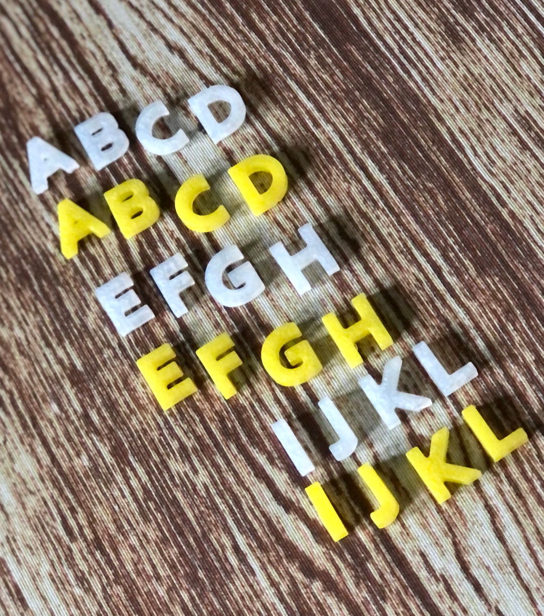 Mini Letters & Numbers - Etsy