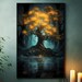 Magic Tree of Life Poster, Tree of Life Print, Natural Wall Art, Tree ...