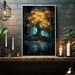 Magic Tree of Life Poster, Tree of Life Print, Natural Wall Art, Tree ...