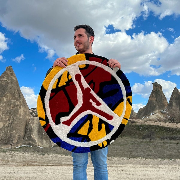 Air Jordan Tufted Rug - Etsy