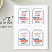 Printable Back to School Gift Tag, Treat Bag Tag, Sweet Treat Gift Tag ...