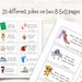 Back to School Jokes for Kids, Printable Back to School Lunchbox Notes ...
