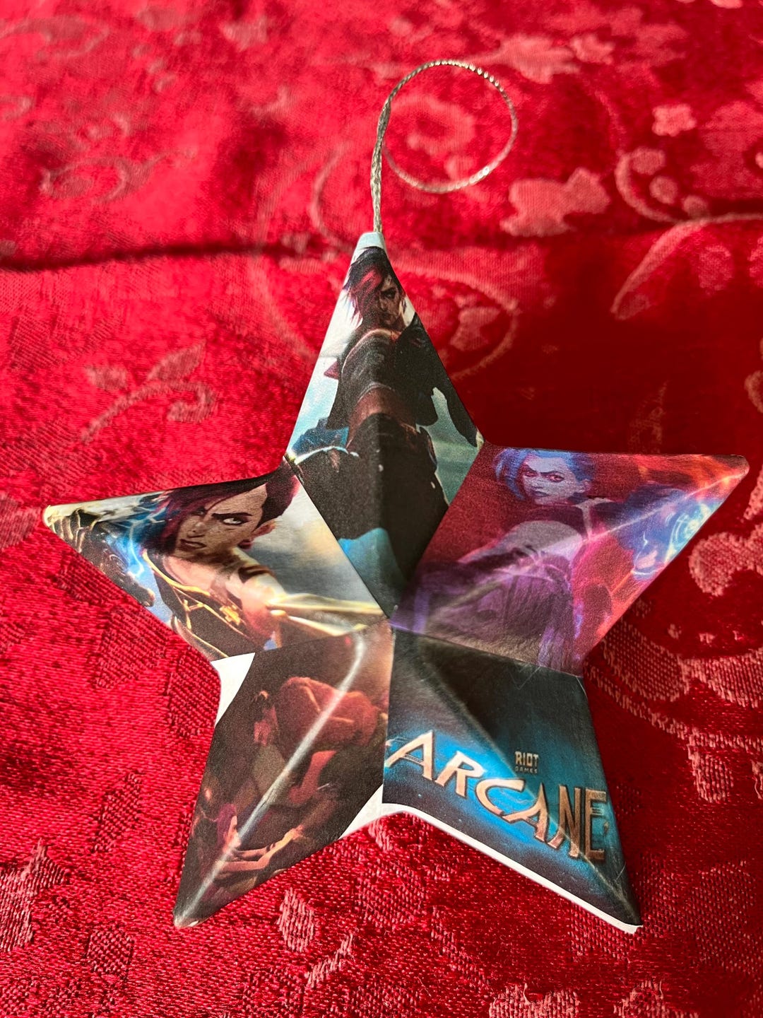 Arcane - League of Legends - Christmas - Ornament - Handmade - Comic ...