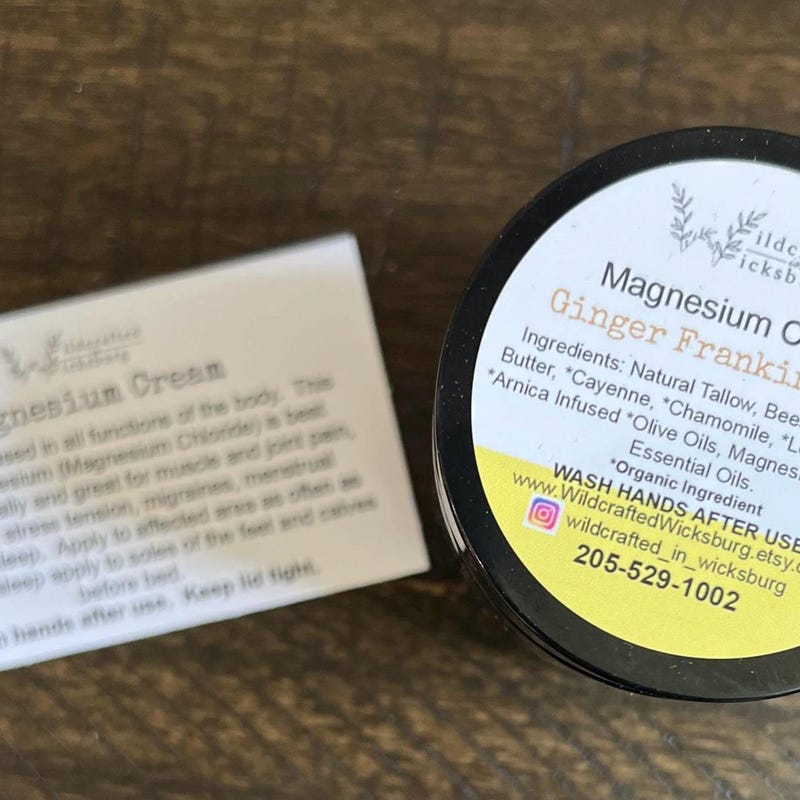 Magnesium Muscle Balm - Etsy