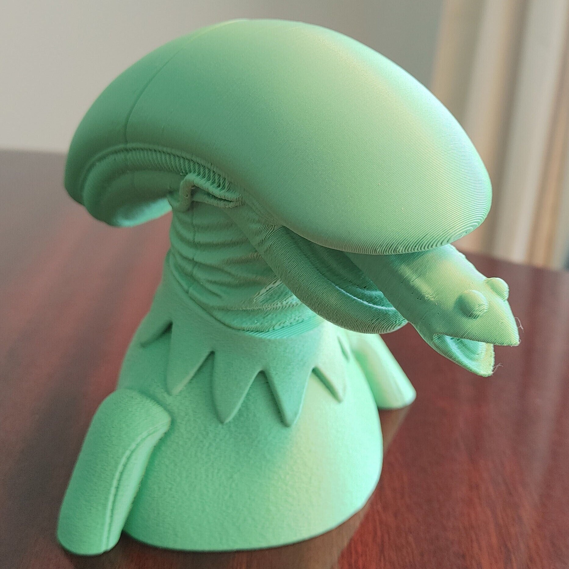 Kermit the Xenomorph - Etsy