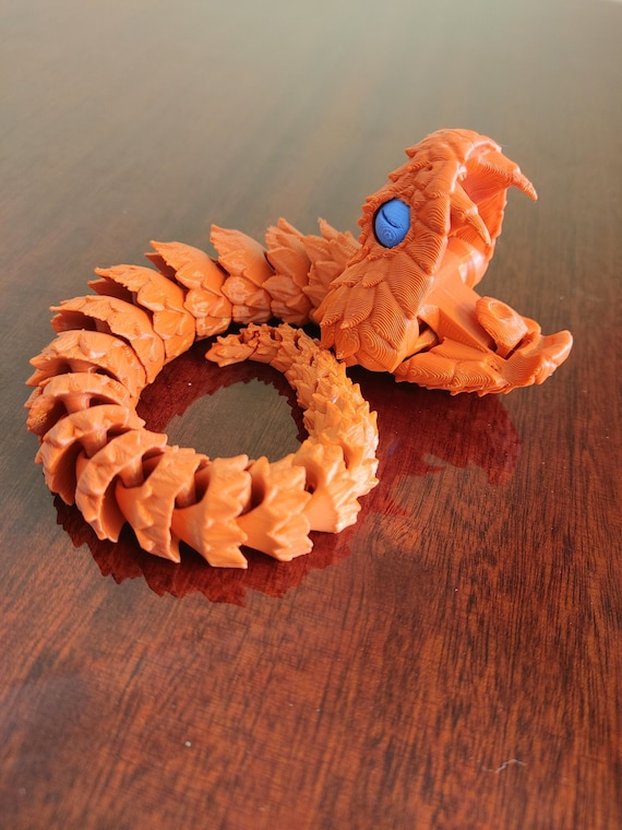Articulated Biting Snake - Etsy