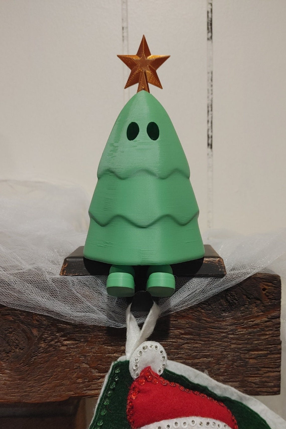 3D Printed Christmas Tree With Legs - Etsy