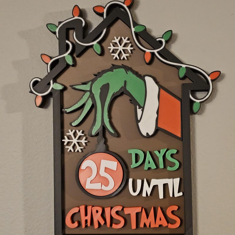 Grinch Countdown - Etsy
