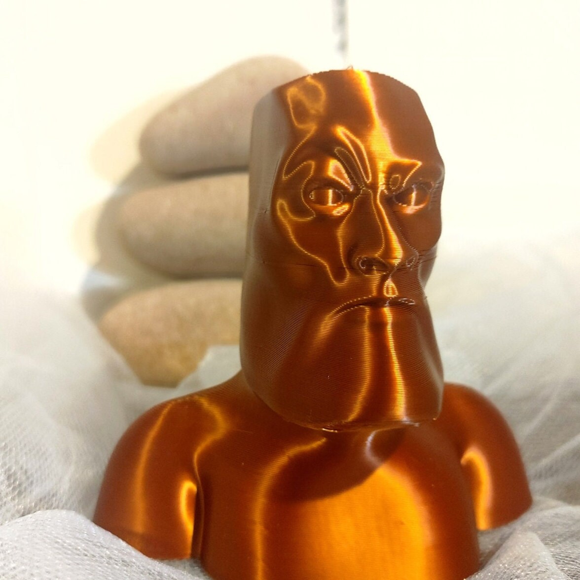 The Rock Moai easter Island Head - Etsy