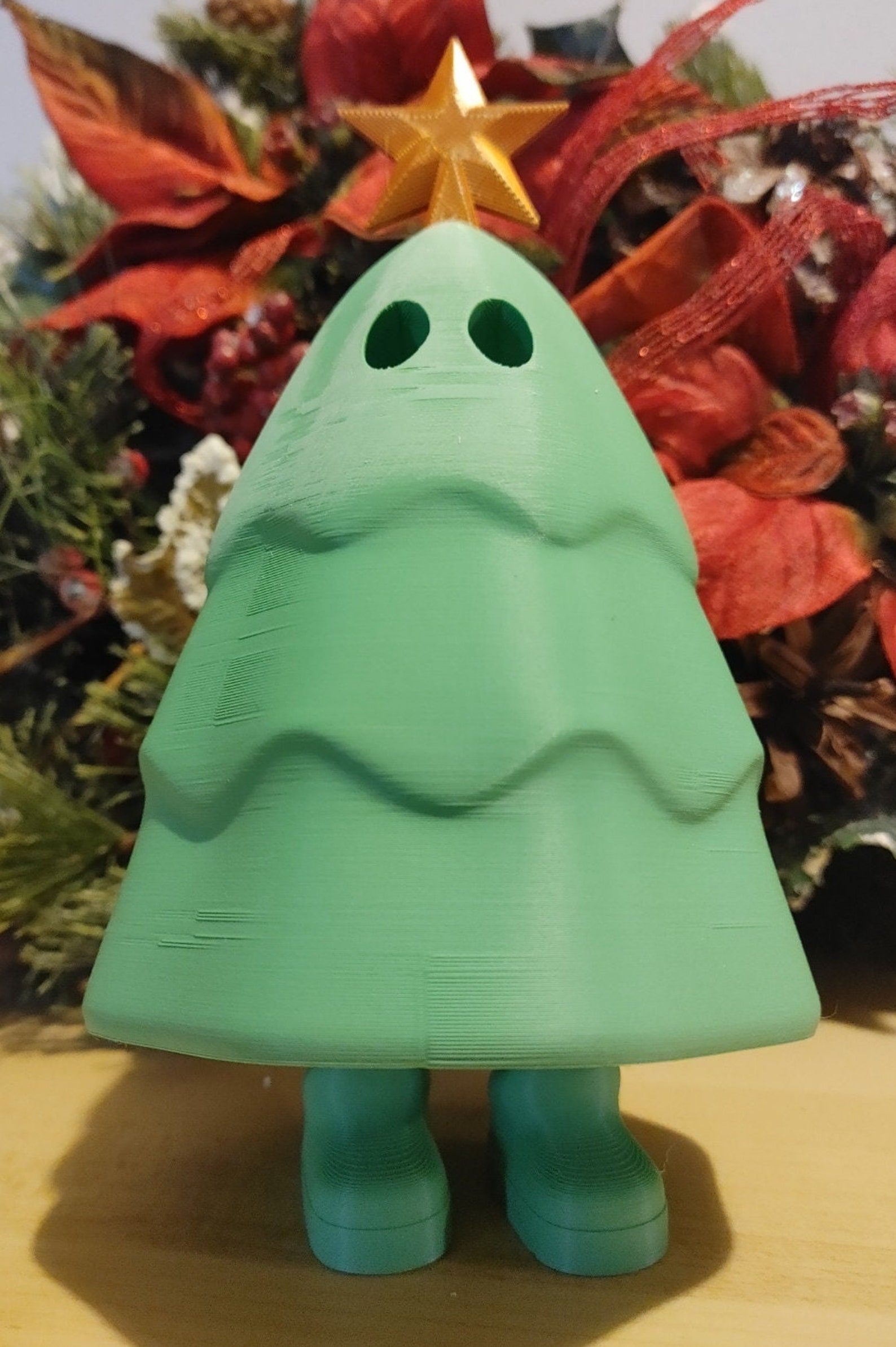 3D Printed Christmas Tree With Legs - Etsy