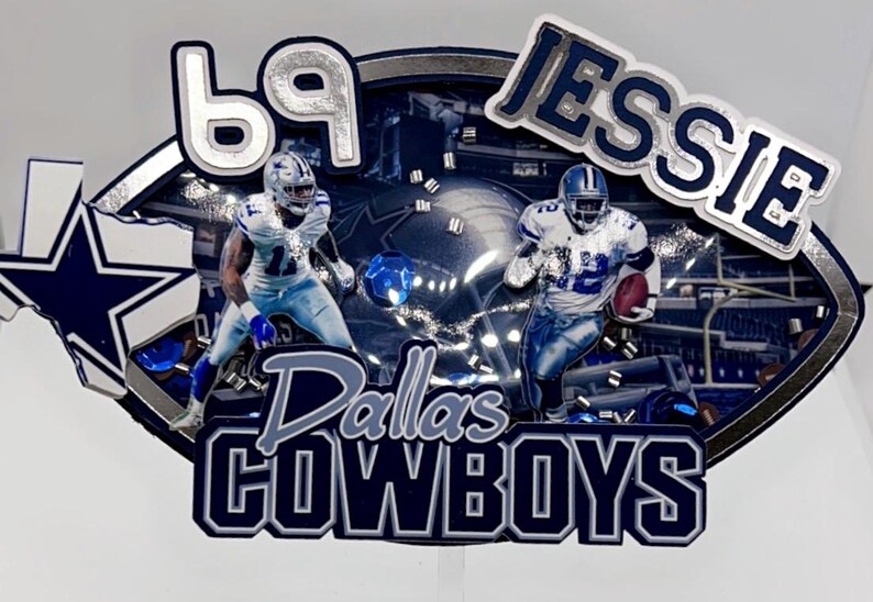 Football Theme Caketopper - Etsy