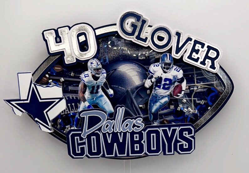 Football Theme Caketopper - Etsy