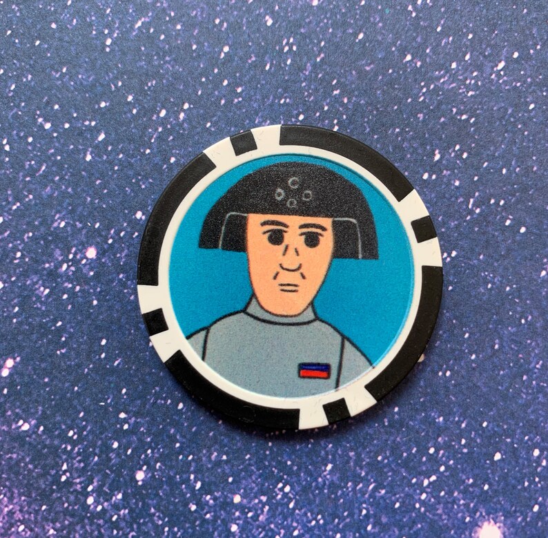 Star Wars Death Squad Commander Fan Art on Poker Chip - Etsy