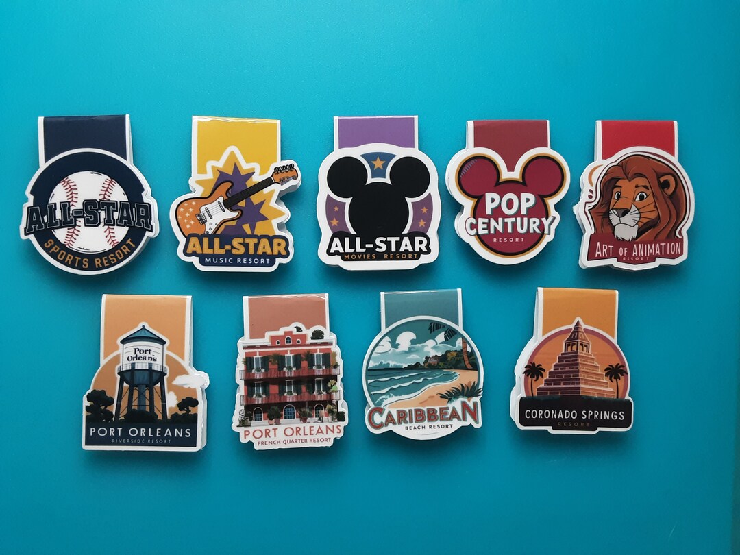 Walt Disney World Value and Moderate Hotels Resorts Inspired Handmade ...