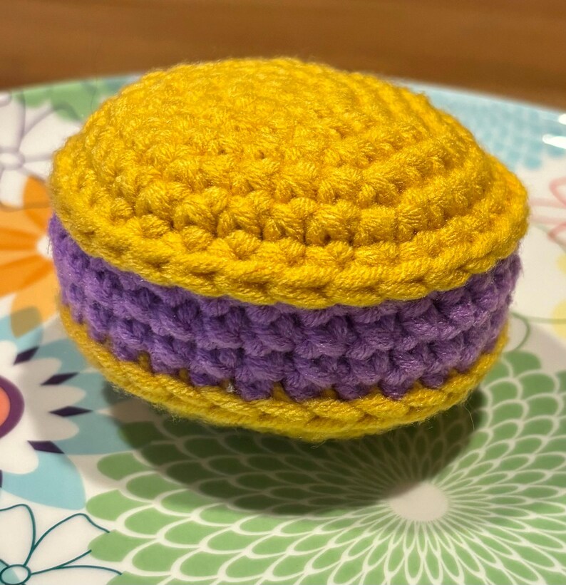 Crochet Macarons - Etsy