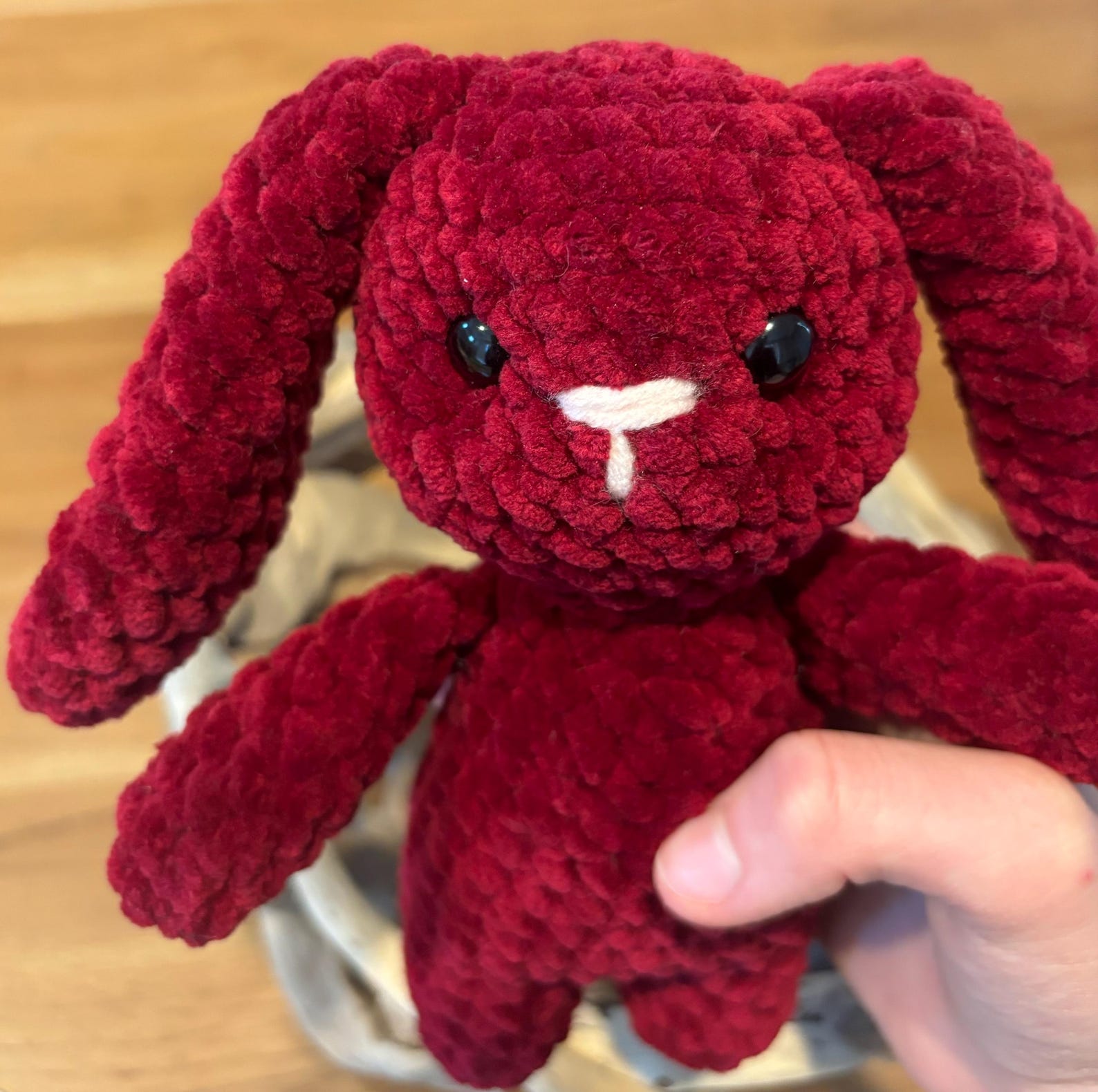 Crochet Bunny | Bunny Plush | Rabbit Plush | Velvet Bunny | Crochet ...