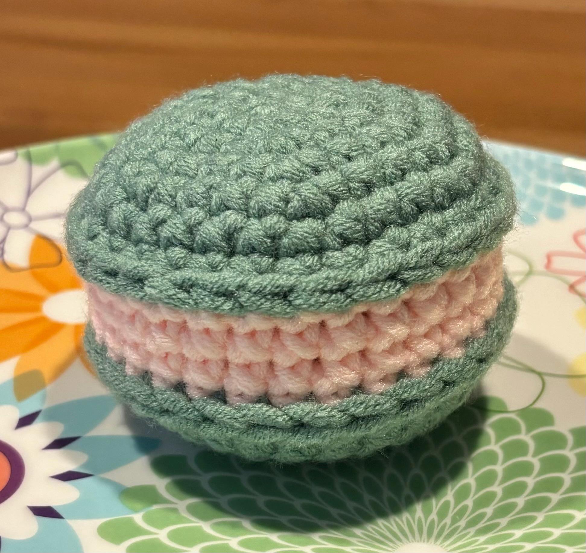 Crochet Macarons - Etsy