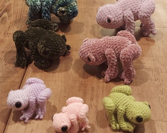 Crochet Pattern for Tree Frog - Etsy