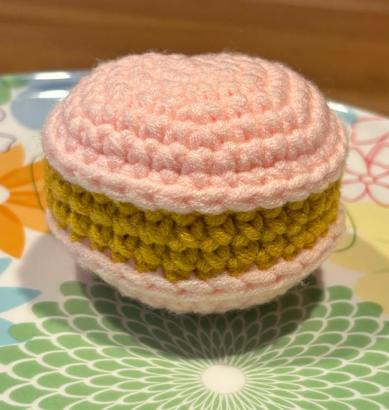 Crochet Macarons - Etsy