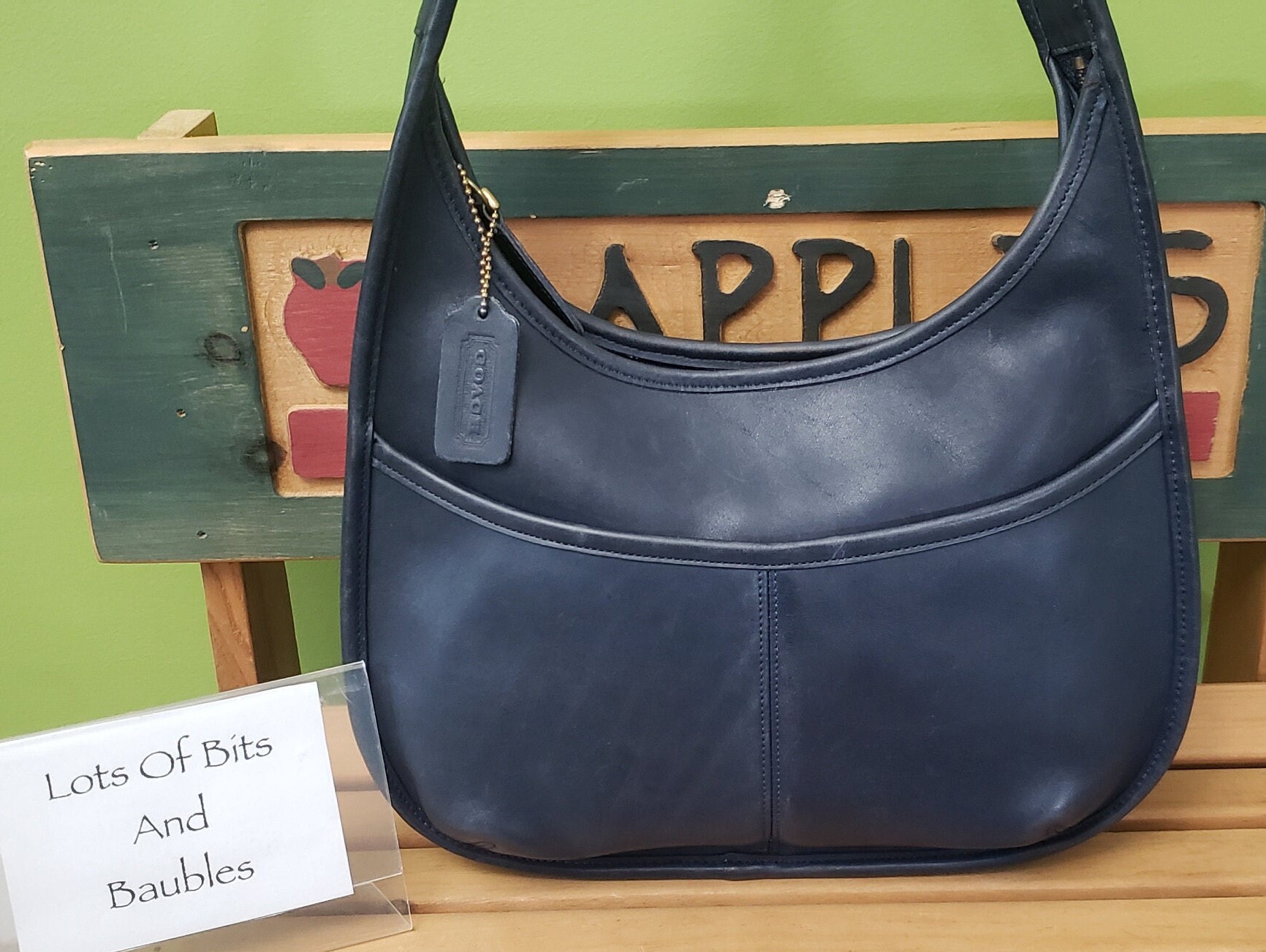 Vintage Coach Ergo Pocket Zip Large Shoulder Bag - 9033 - Etsy Vintage Coach Ergo Pocket Zip Large Shoulder Bag - 9033 - Etsy