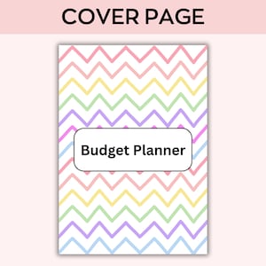 Rainbow Budget Finance Planner Bundle Printable,digital Finance Journal ...