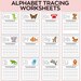 Alphabet Animal Dot Marker Worksheets, Dot Marker Activities for ...