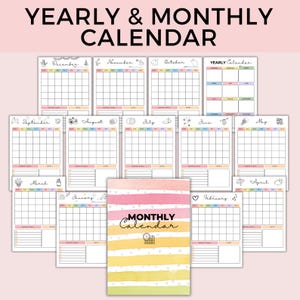 Rainbow Budget Finance Planner Bundle Printable, Digital Finance ...