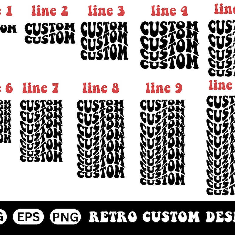 Text Svg Curve - Etsy