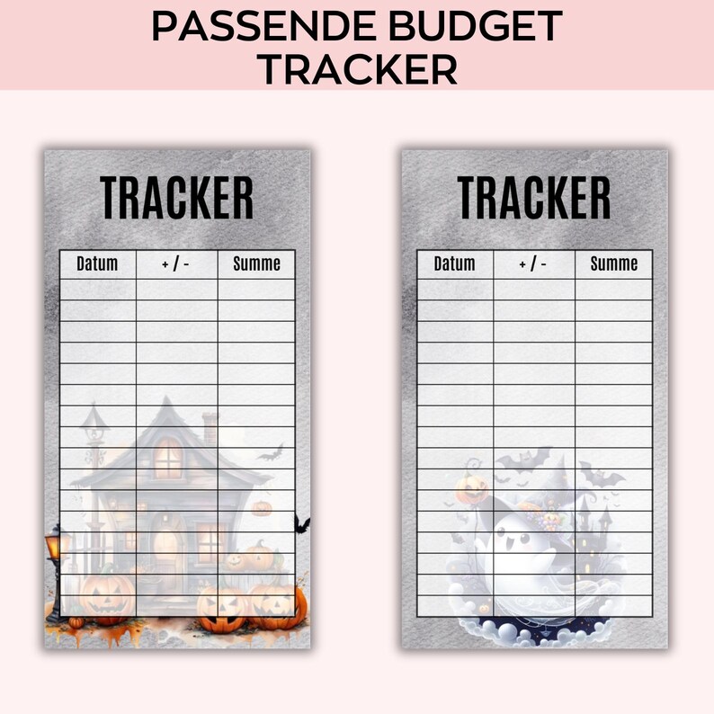 Halloween Game Savings Challenges Planer, Ghost Savings Challenges, Low ...