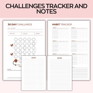 12 Goal Setting Planner Printable Worksheets Bundle, Weekly, Monthly ...