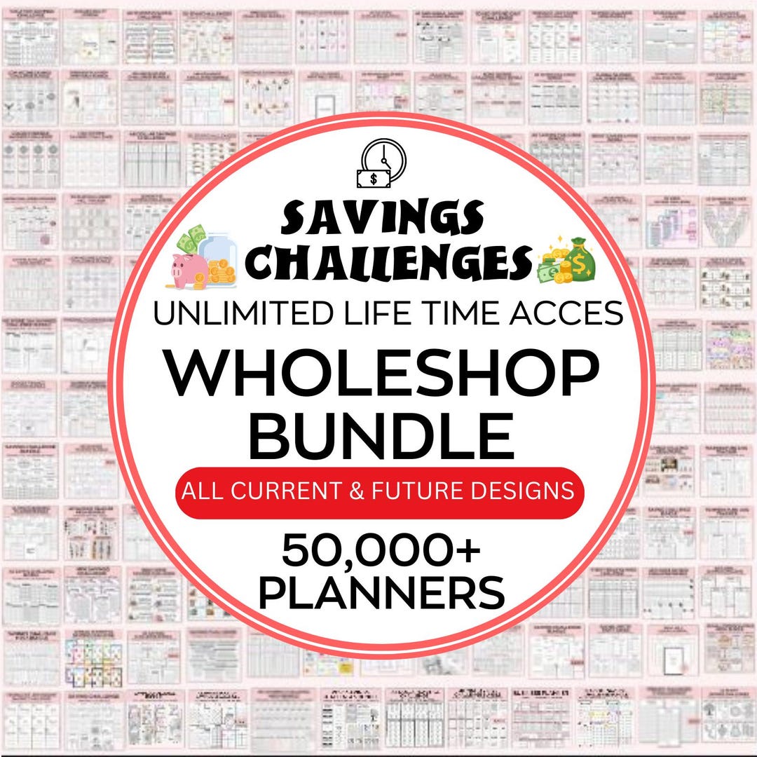 Whole Shop Mega Bundle, LIFETIME Entire Shop Planners Access, Unlimited ...